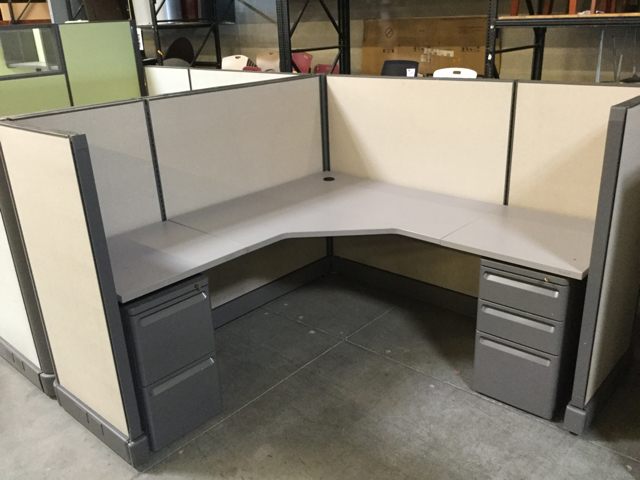 Preowned Herman Miller 6x6 AO2 Workstations - Arizona Office Furniture